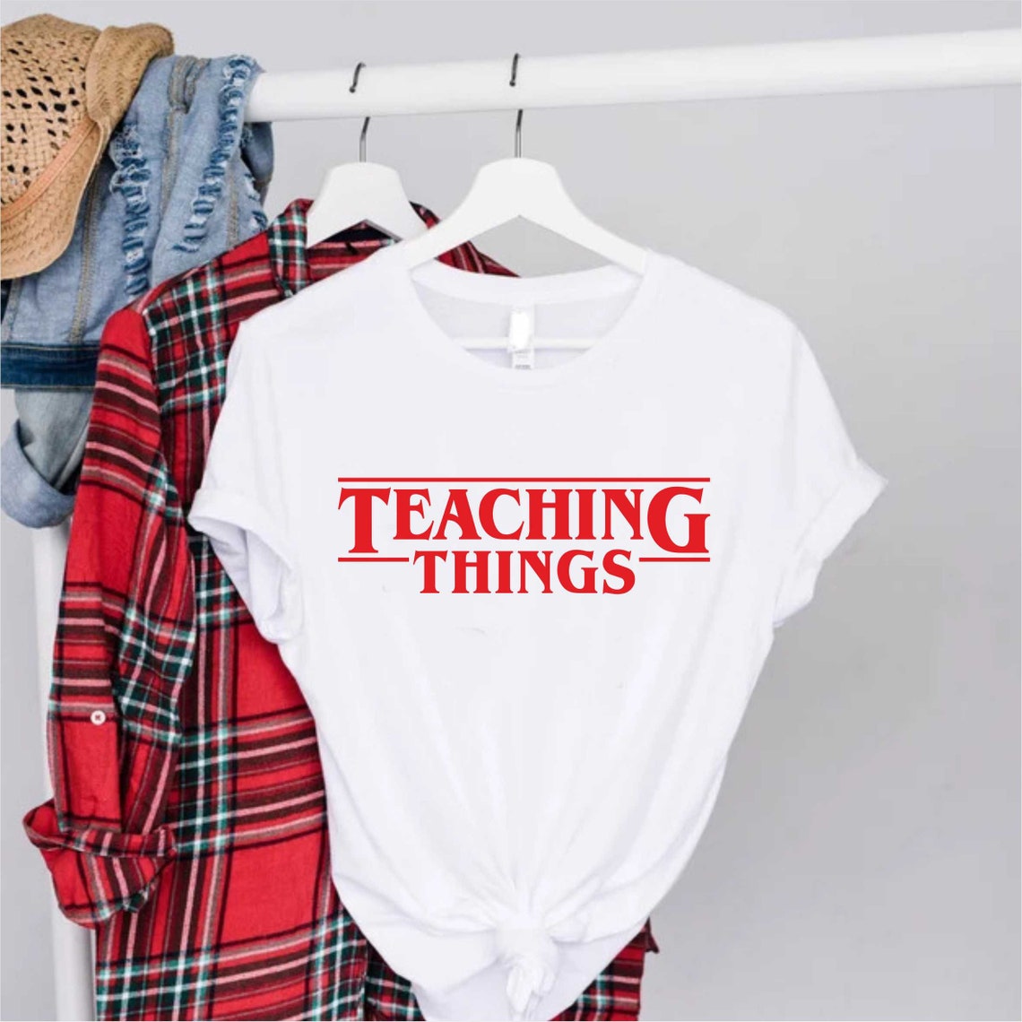 Teaching Things Shirt, Fun Teacher Tee, Christmas Gift for Teacher ...