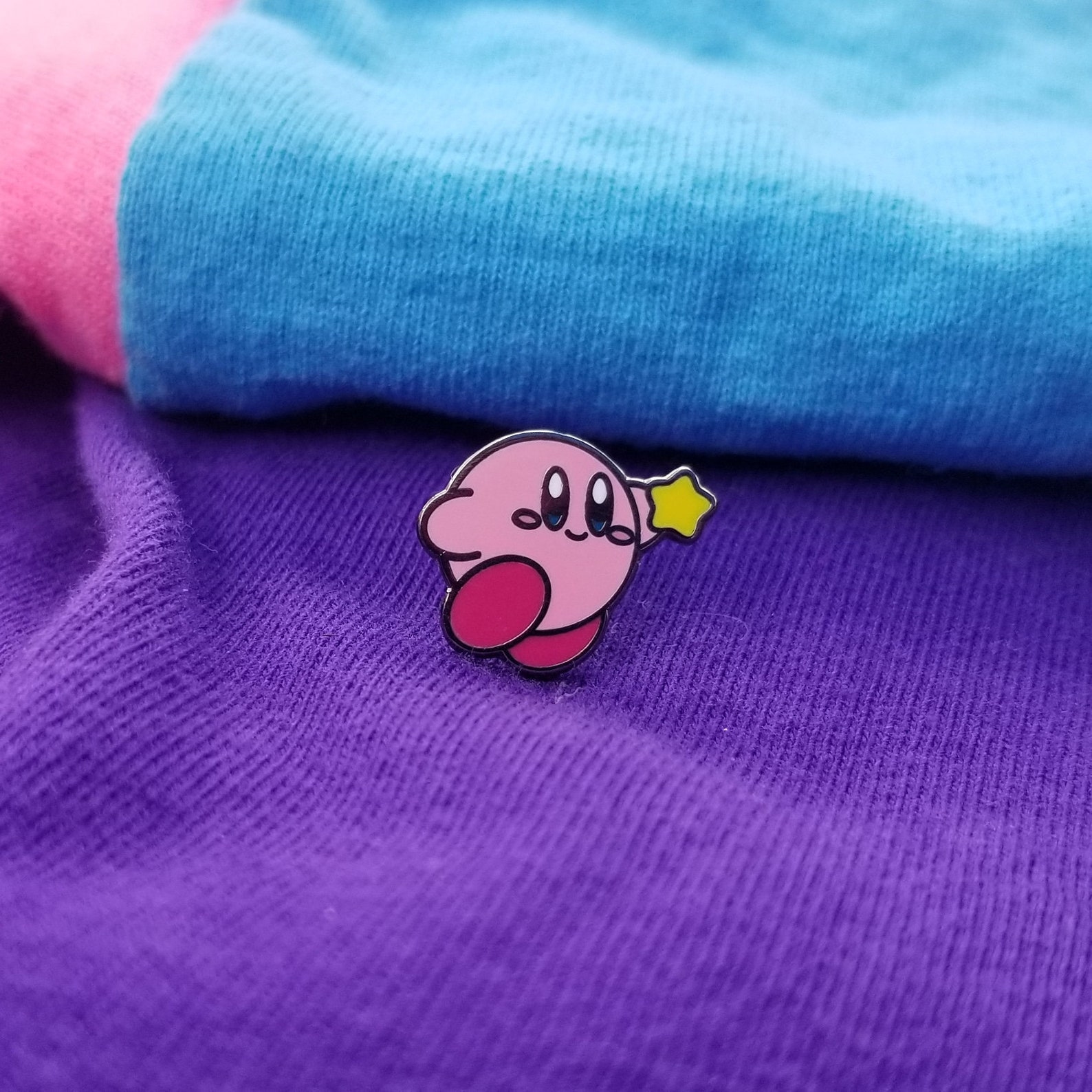 Kirby Mini Enamel Pins - Etsy Australia