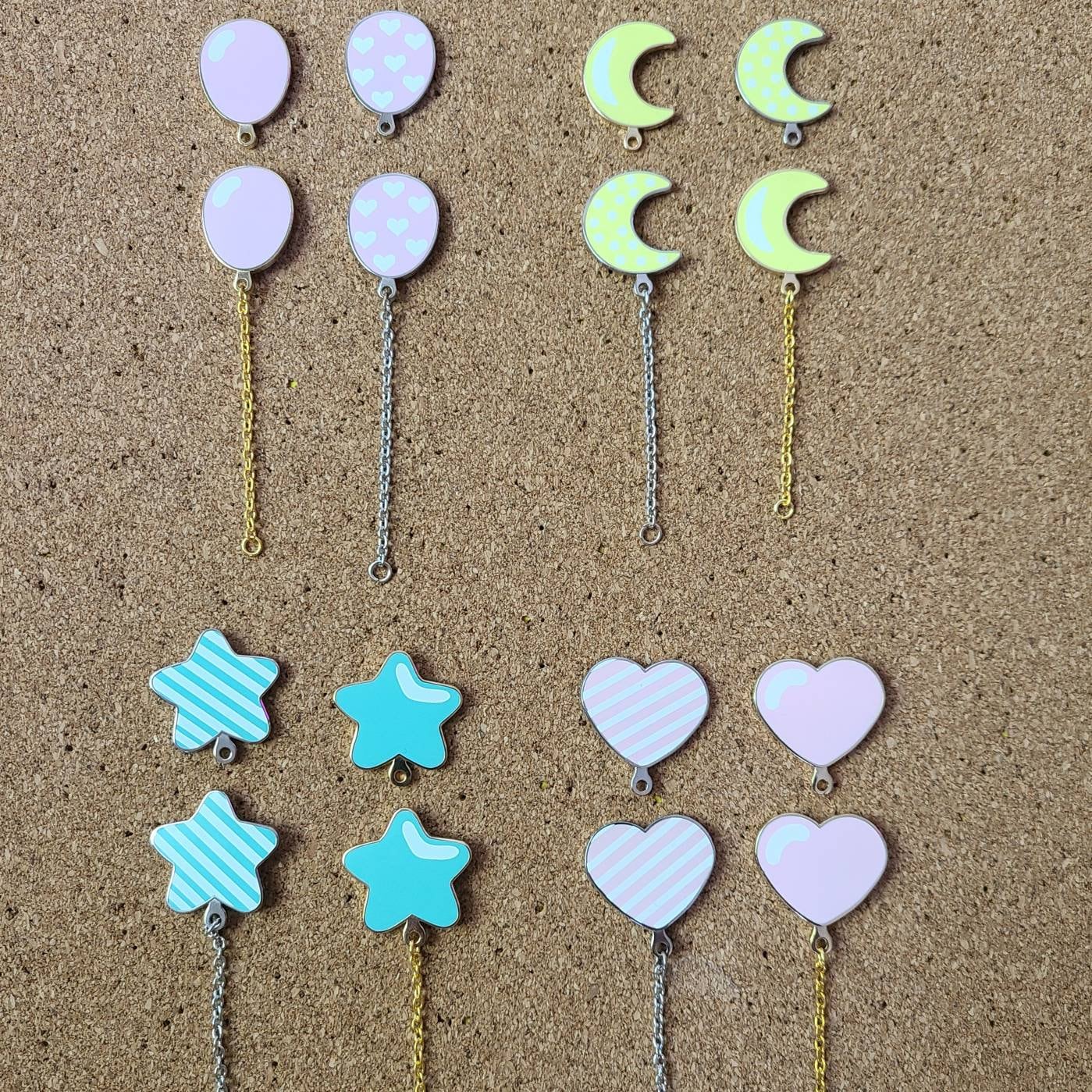 Balloon Enamel Pin - Etsy