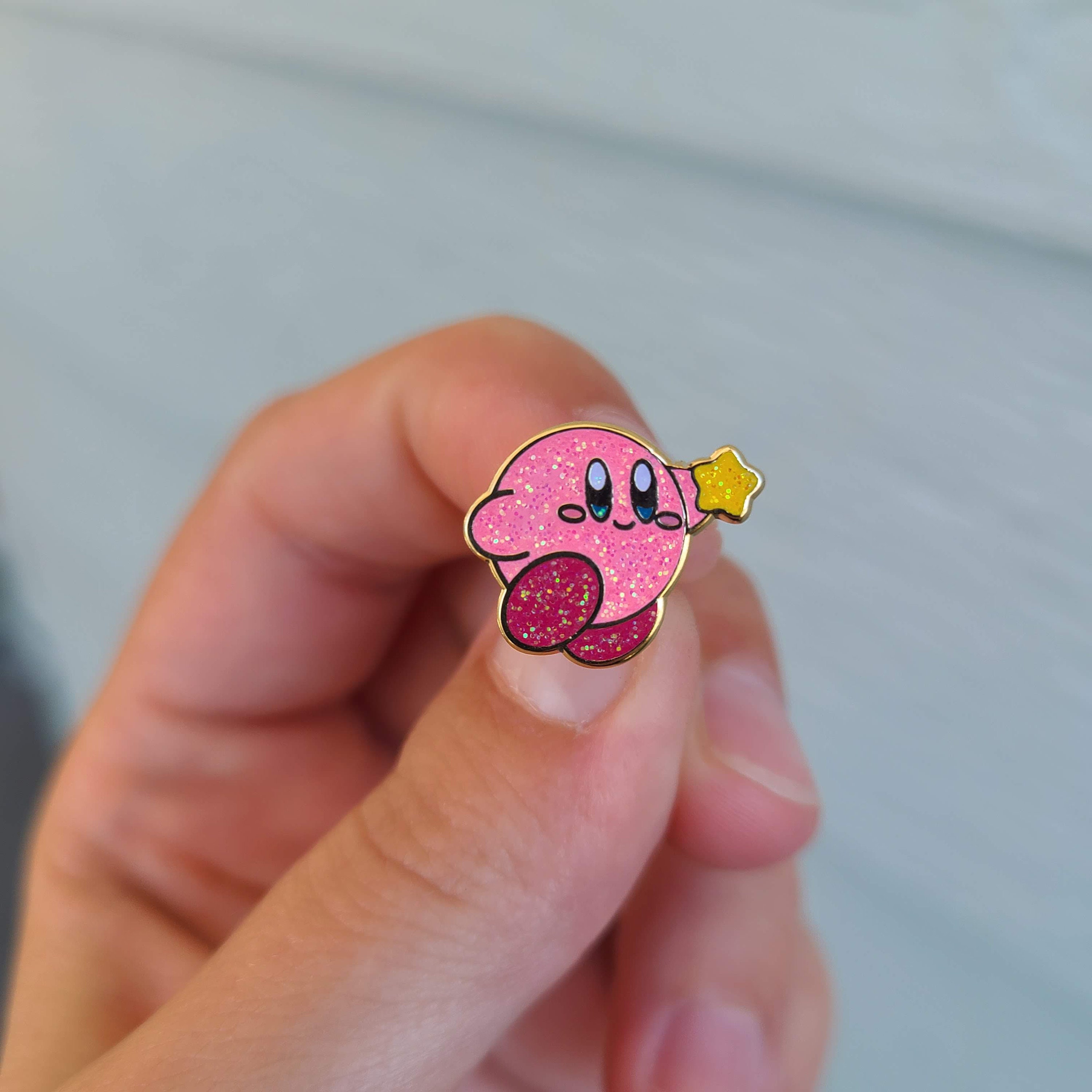 Kirby Mini Enamel Pins - Etsy Australia