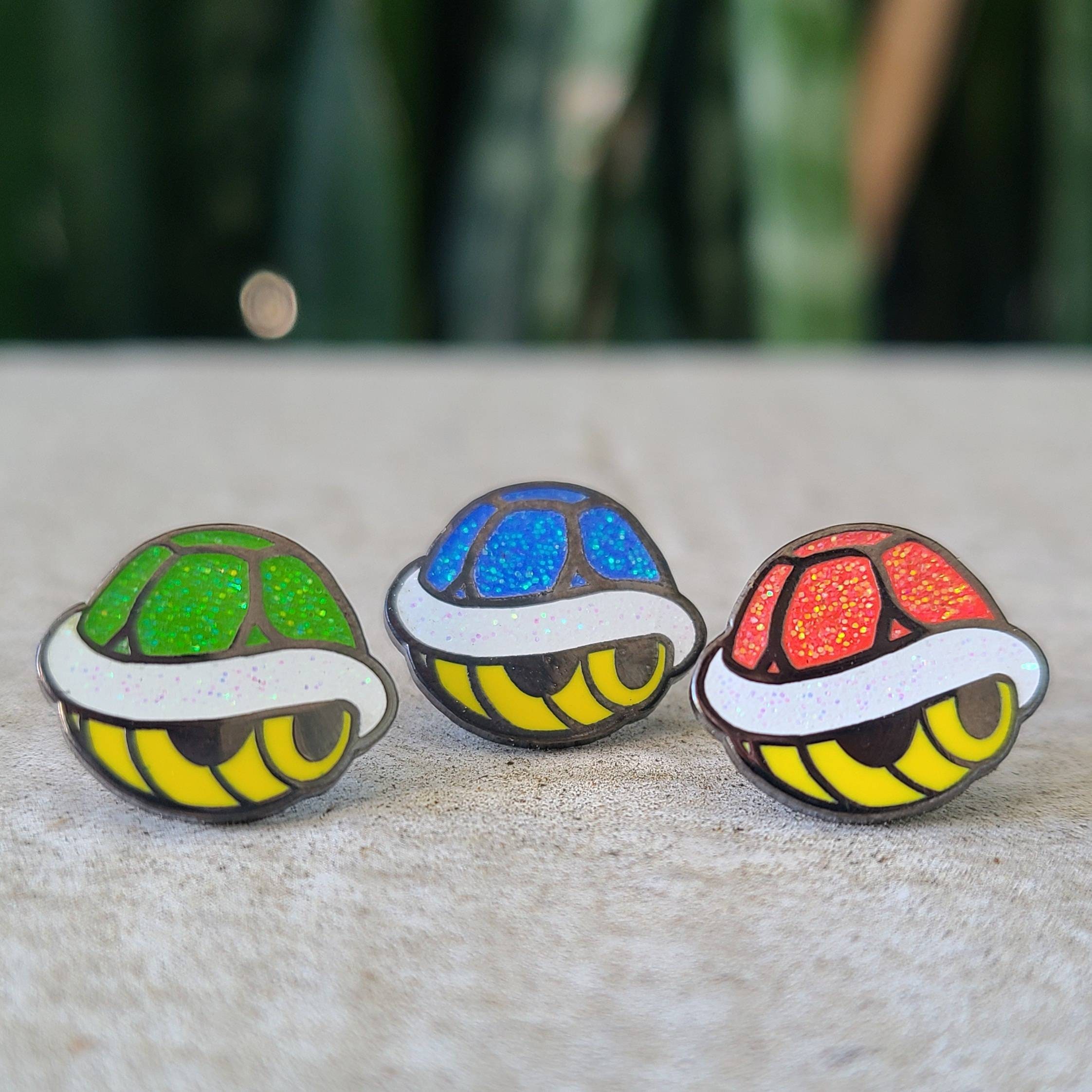 Mini Super Mario Shell Pins | Etsy