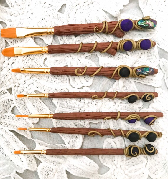 Custom Personalized Paintbrush Set Handmade Customized Paint | Etsy