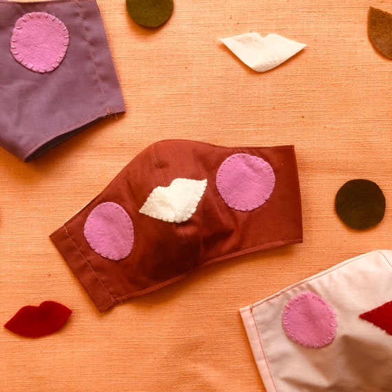 DOLL FACE MASK Made to Order Adult Women's Fitted Face | Etsy