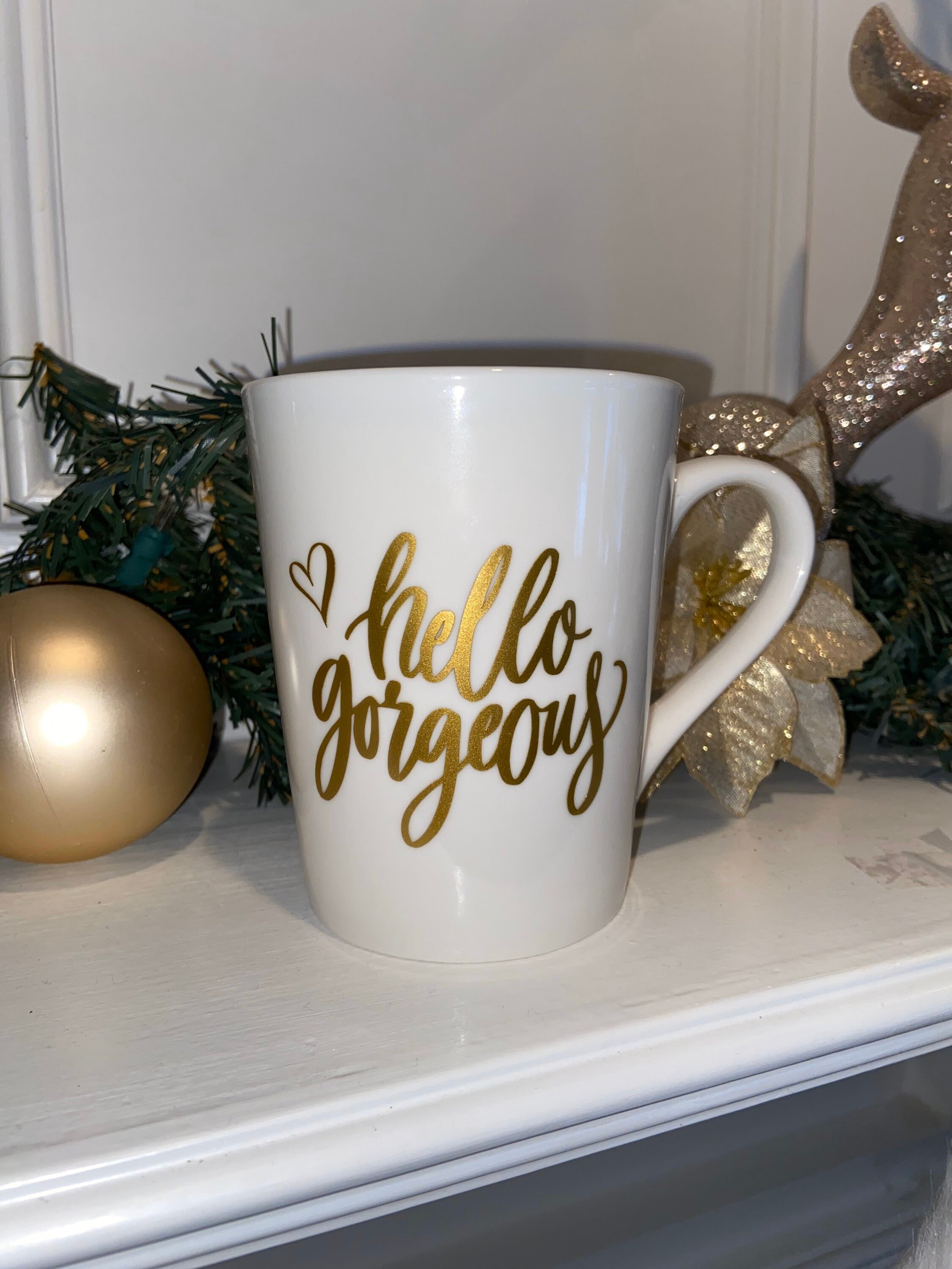 Hello Gorgeous mug | Etsy