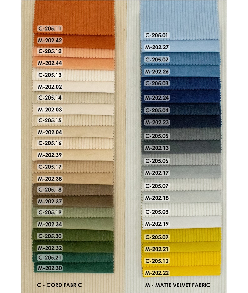 Cord Upholstery Fabric, Corduroy Upholstery Fabric by the Yard for ...