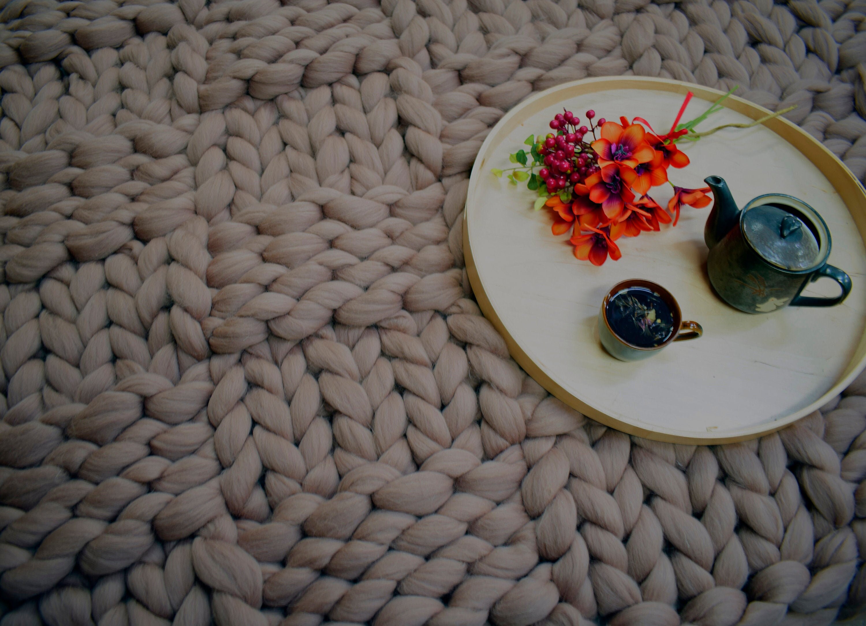 Chunky Blanket Tutorial Part How To Finish It Off By The Shabby Tree ...