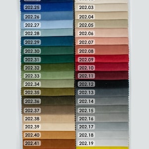 Matte Velvet Fabric by the Yard, Fabric for Furniture, Luxury Velvet ...