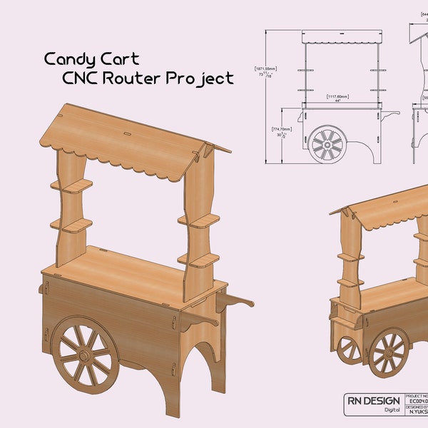 Candy Cart - Etsy