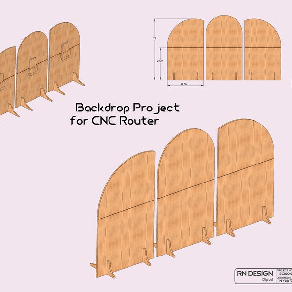 Dxf Arch Backdrop - Etsy