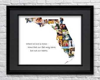 Florida Photo Collage - Etsy