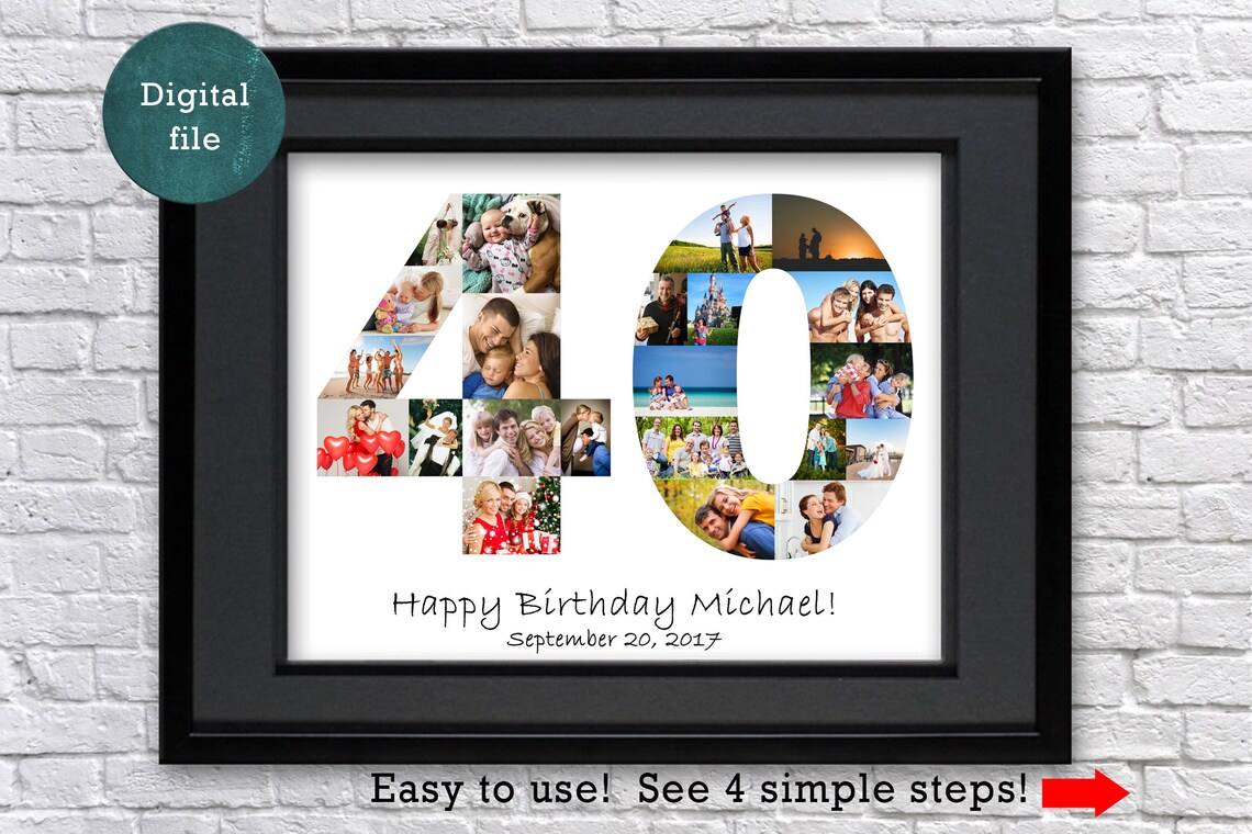40. Geburtstagsgeschenk für Mann 40. Jahrestagsgeschenk für | Etsy