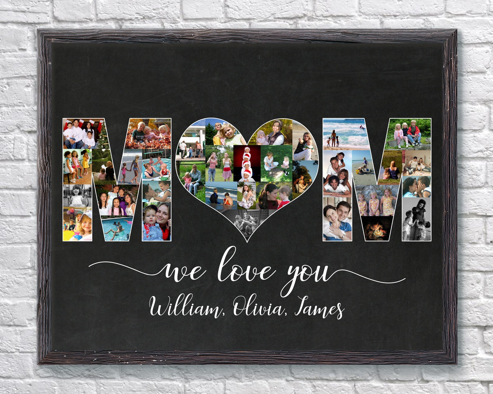 Personalized Mothers Day Gift From Daughter Mom Birthday Photo | Etsy