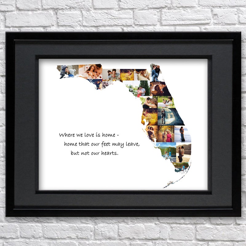 State Photo Collage - Etsy