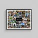 Personalized Funeral Photo Collage: Celebration of Life Memorial Poster ...
