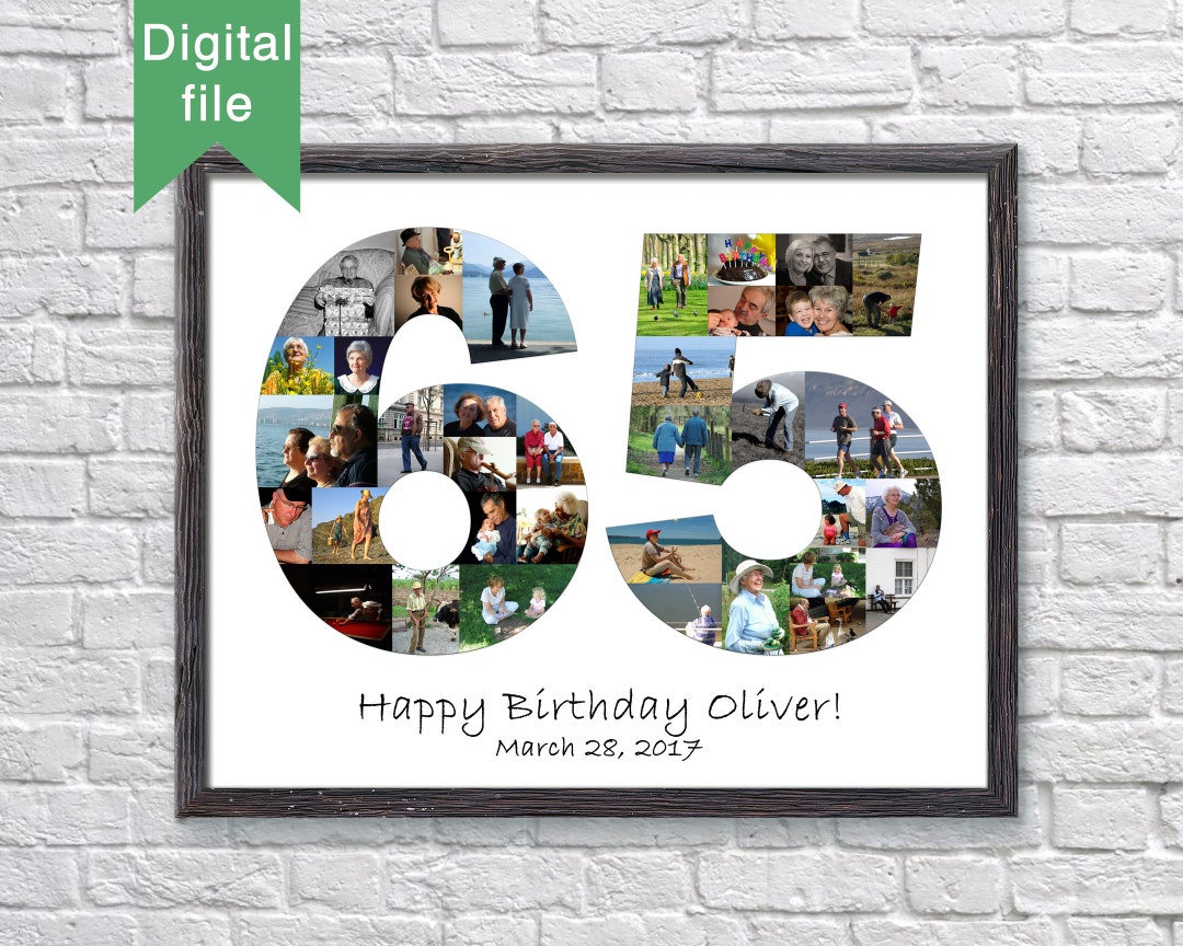 65th Birthday Gift for Men 65th Anniversary Gift 65th - Etsy