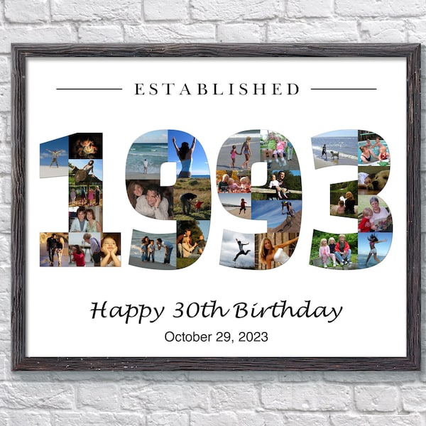 1993 Birthday Collage - Etsy