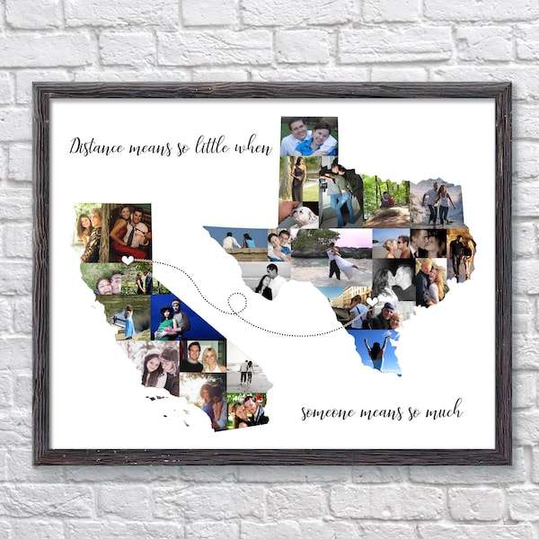 State Photo Collage - Etsy