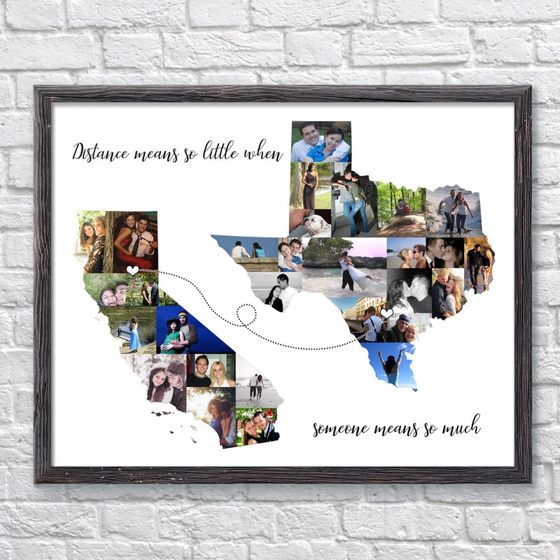 State Photo Collage - Etsy