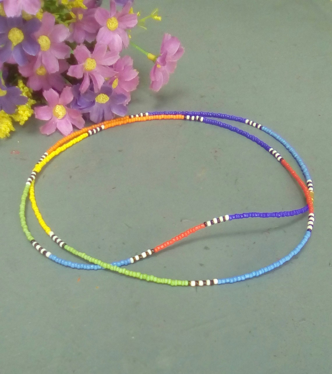 On Sale African Belly Chain Women Waist Beads Zulu Belly Etsy