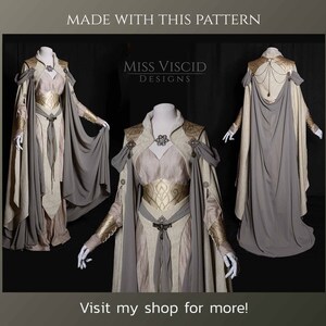 Waistbelt for Elven Fantasy Dress Pdf Pattern With Sewing - Etsy