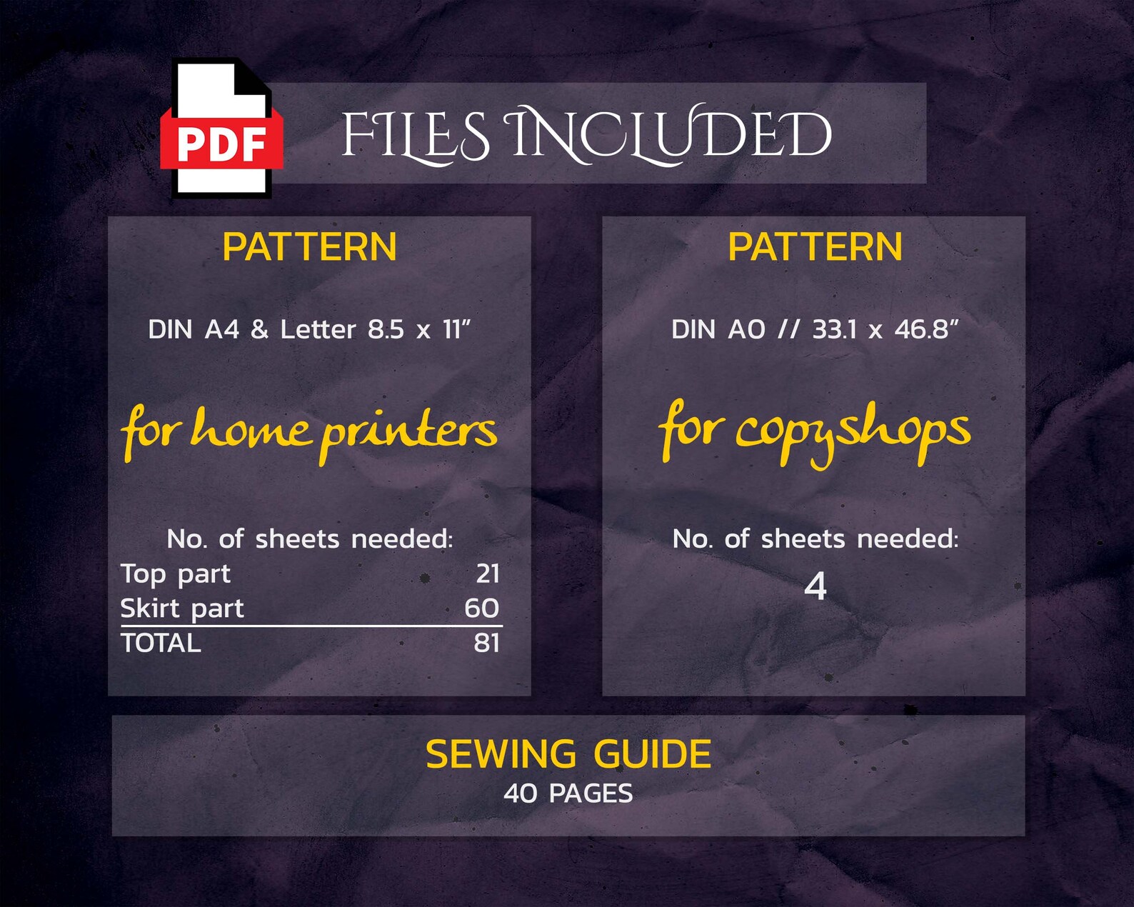 Fantasy Gown & Elven Dress as PDF Pattern in DIN A4letter and - Etsy