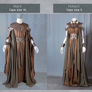 Fantasy Cape for Elven Costume Dress Digital PDF Pattern - Etsy