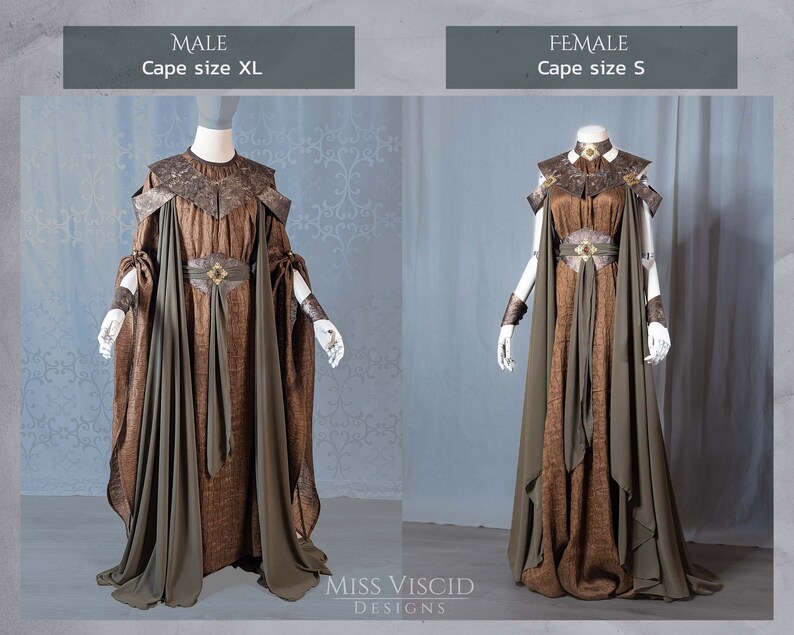 Fantasy Cape for Elven Costume Dress Digital PDF Pattern - Etsy