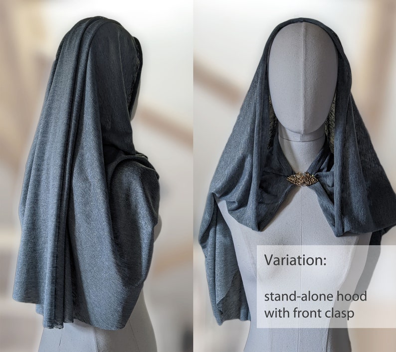 Bridal Veil & Fairytale Hood for Medieval Wedding Dress - Etsy