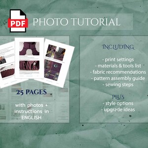 Men's Fantasy Tabard Vest With Lacing PDF Pattern for - Etsy