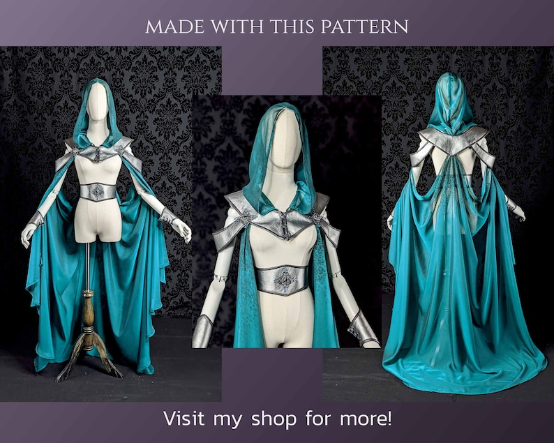 Fantasy Cape for Elven Costume Dress Digital PDF Pattern - Etsy