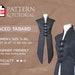 Female Fantasy Tabard Vest With Lacing PDF Pattern for - Etsy Canada