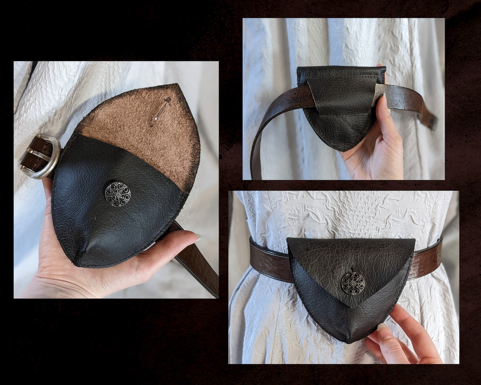 Fantasy Belt Pouch for Medieval Costumes - Easy PDF Pattern for ...