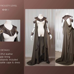 Fantasy Cape for Elven Costume Dress Digital PDF Pattern - Etsy