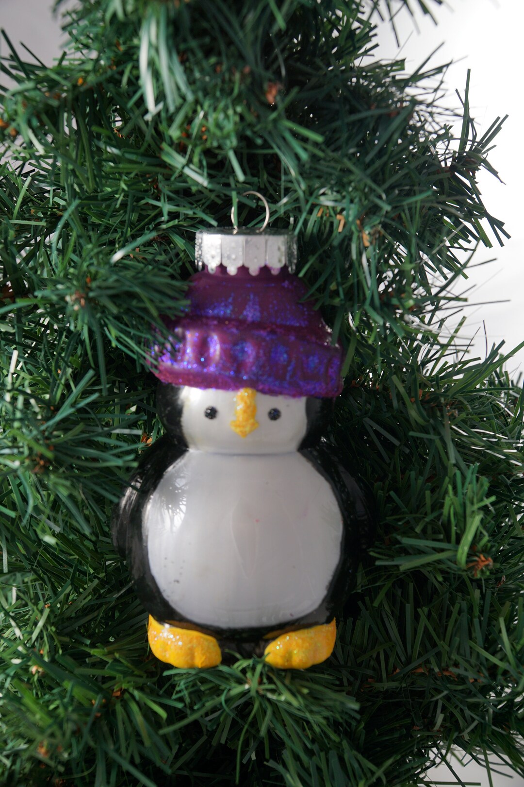 Penguin Ornament-penguin-christmas Ornament-kid's Christmas Ornament ...