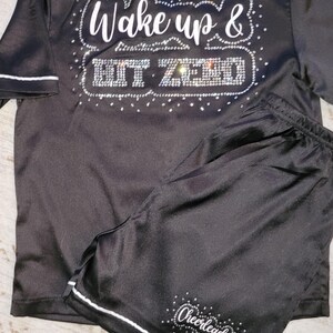 Cheer Pajamas/personalized/ Bling/ Cheerleader/hit Zero Pajamas/ Pjs ...