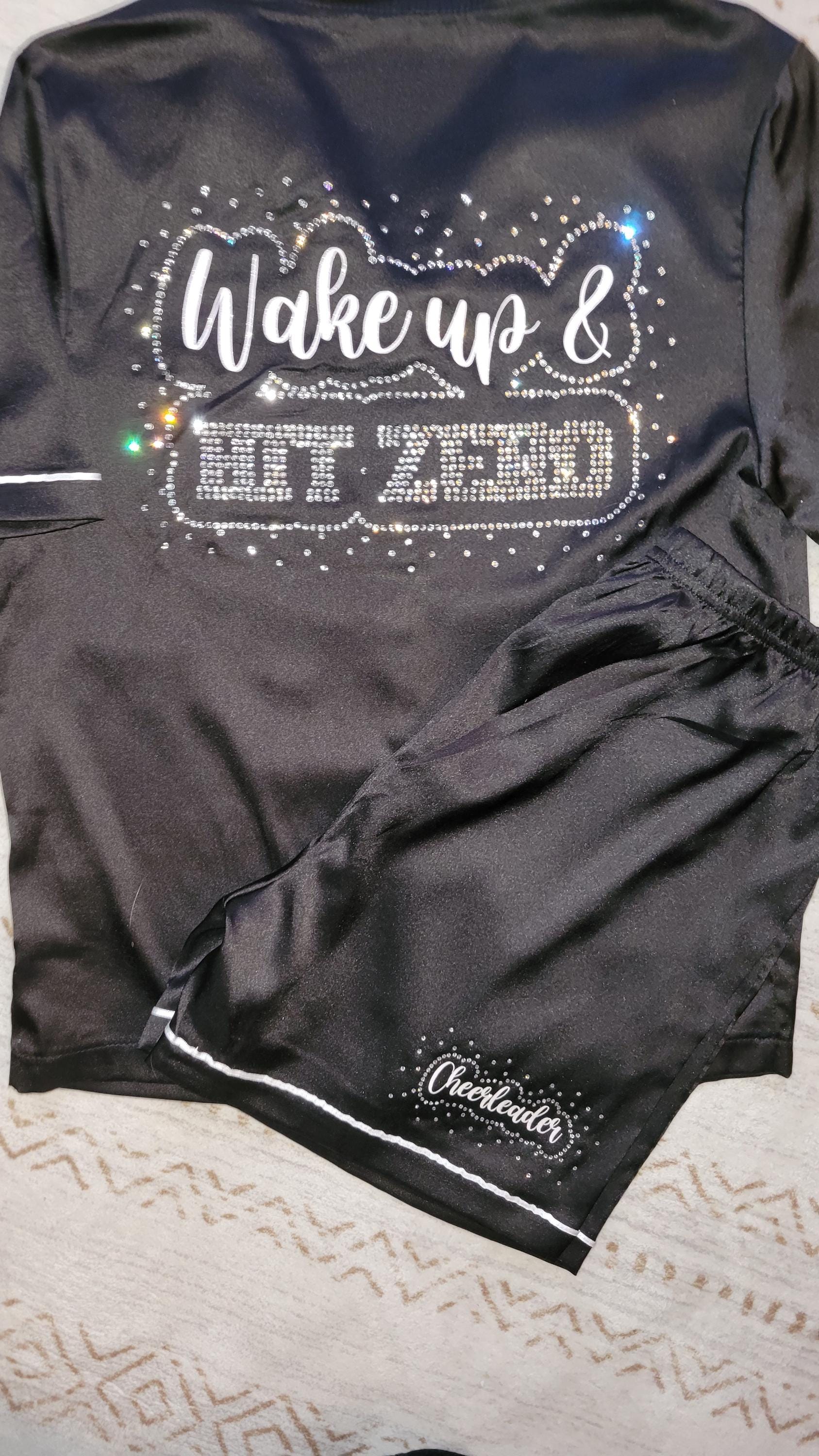 Cheer Pajamas/personalized/ Bling/ Cheerleader/hit Zero Pajamas/ Pjs ...