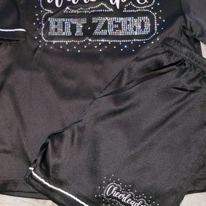 Cheer Pajamas/personalized/ Bling/ Cheerleader/hit Zero Pajamas/ Pjs ...