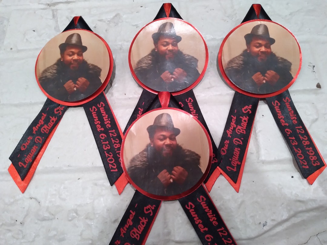 Personalized Pinspersonalized Memorial Pins, Memorial Pins With Picture ...