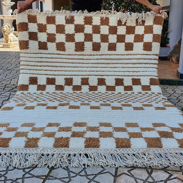 Moroccan Checkered Rug - Etsy
