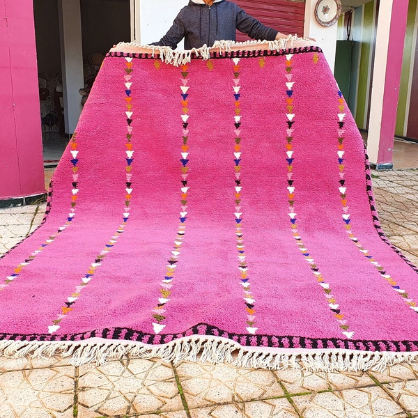 Pink Moroccan Rug - Etsy