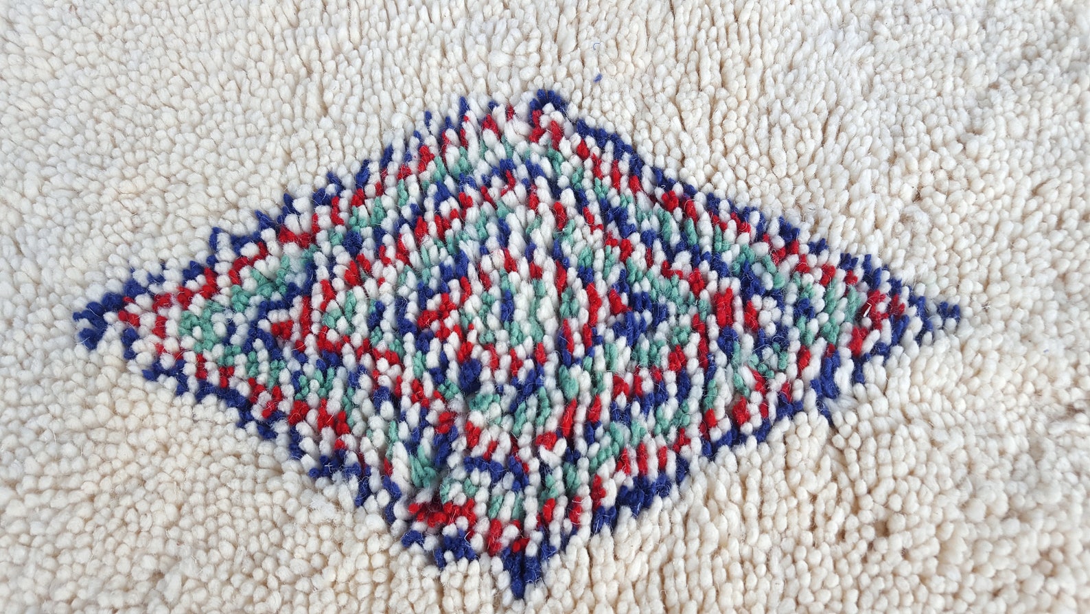 Moroccan Rug Beni Ourain Rug Handmade 100% Wool Carpet 40 X 30 - Etsy