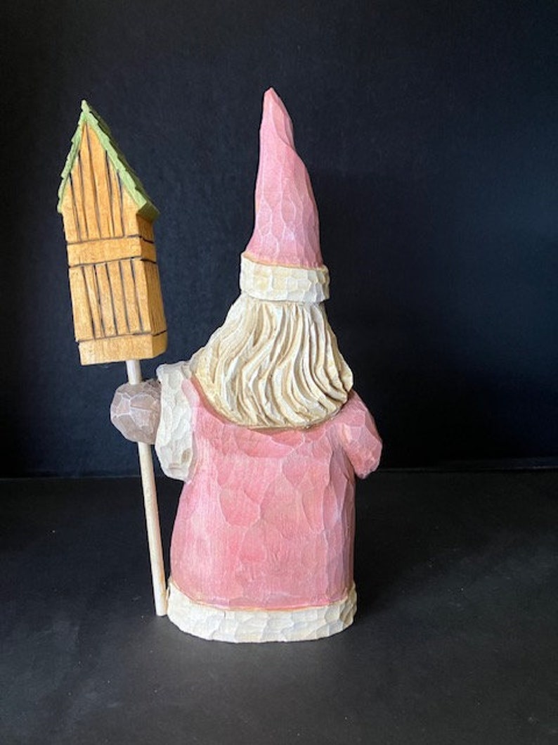 Santa With a Bird House - Etsy