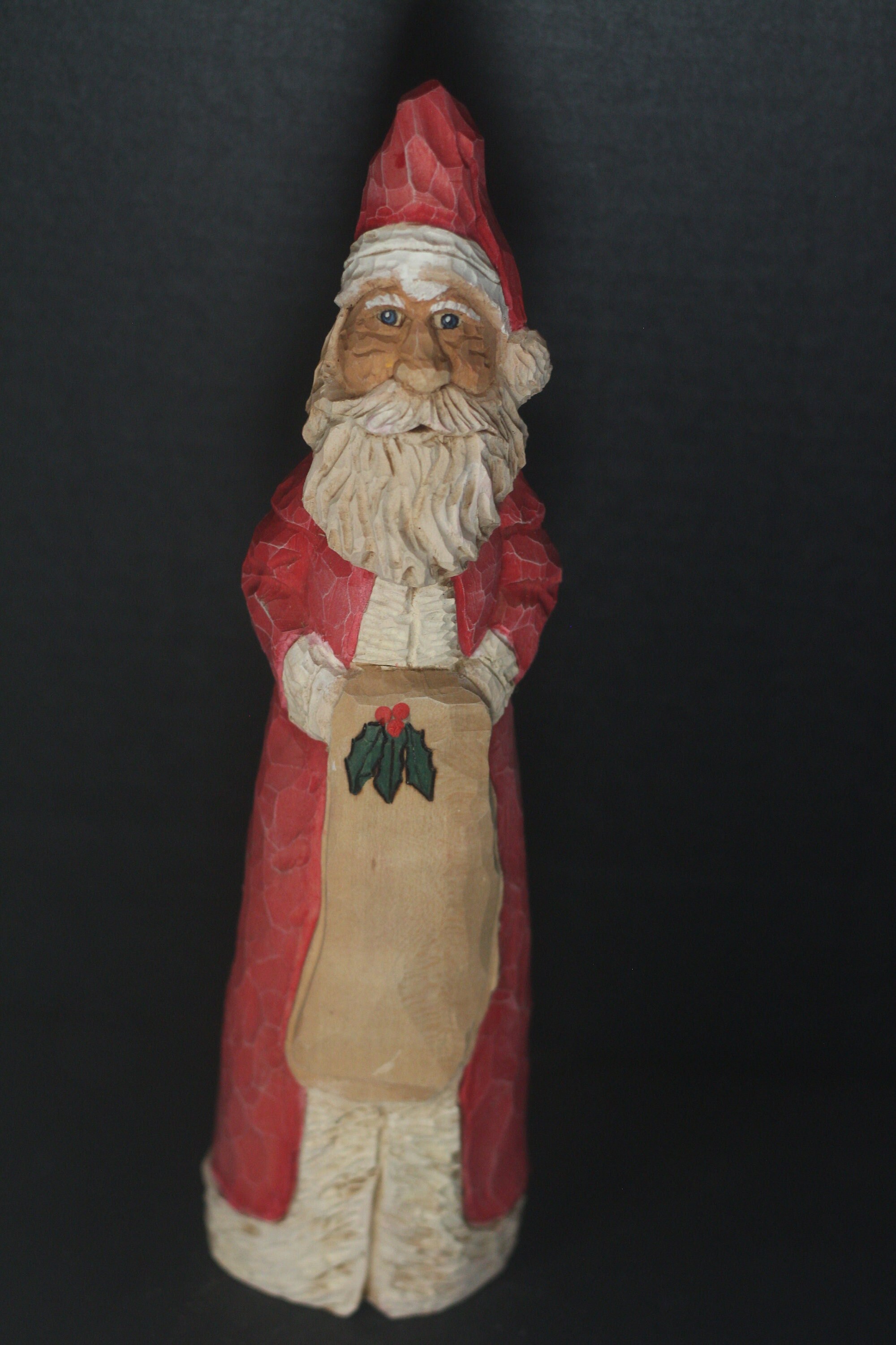 Santa With Christmas List - Etsy