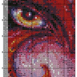 Counted Cross Stitch Pattern Cross Stitch Fantasy Large - Etsy