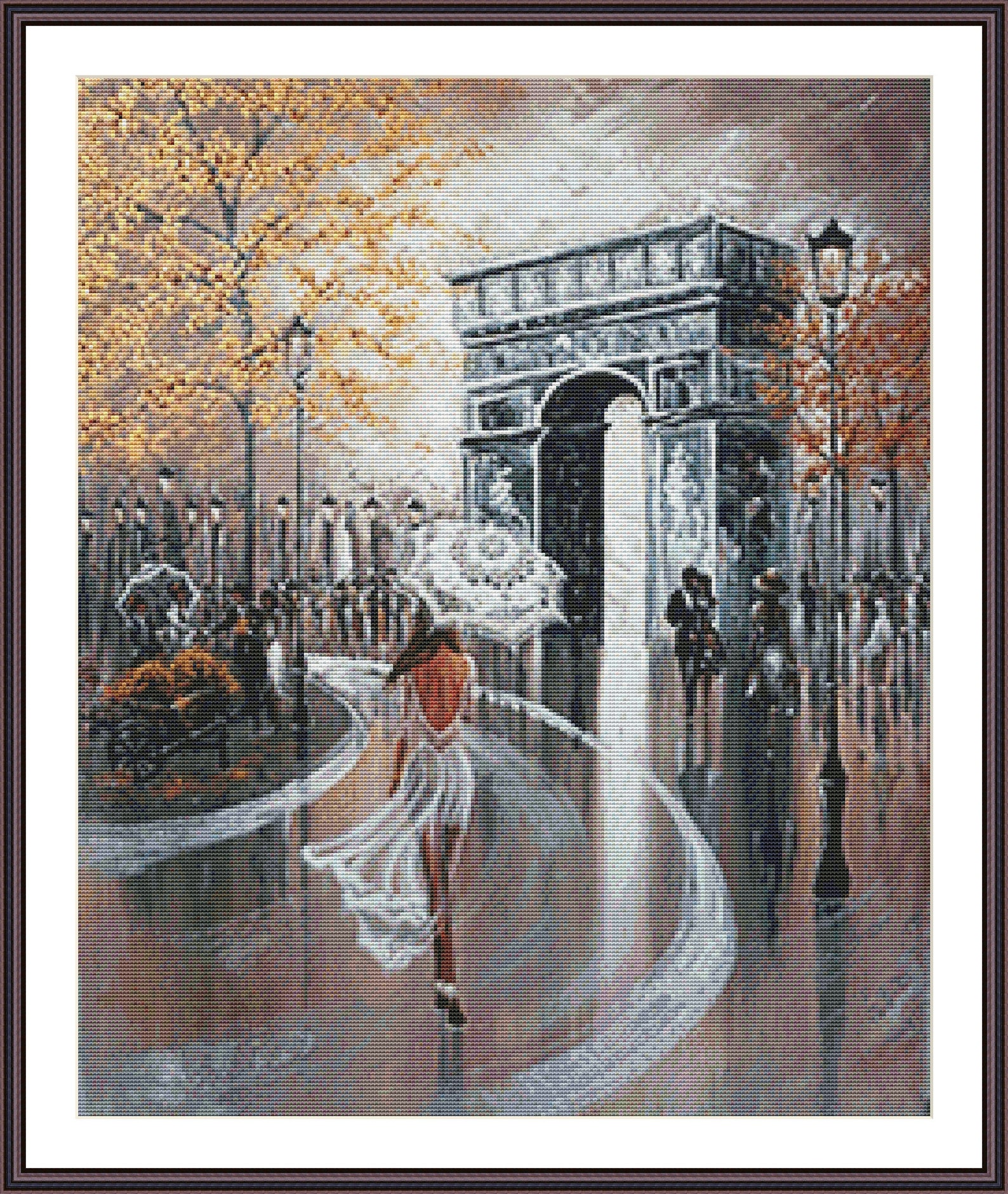 Paris Cross Stitch Pattern Cross Stitch PDF Chart City Cross - Etsy