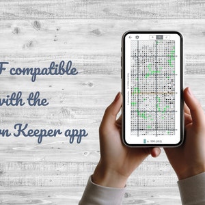 Bookshelf and Plants Full Coverage Counted Cross Stitch Pattern Digital ...