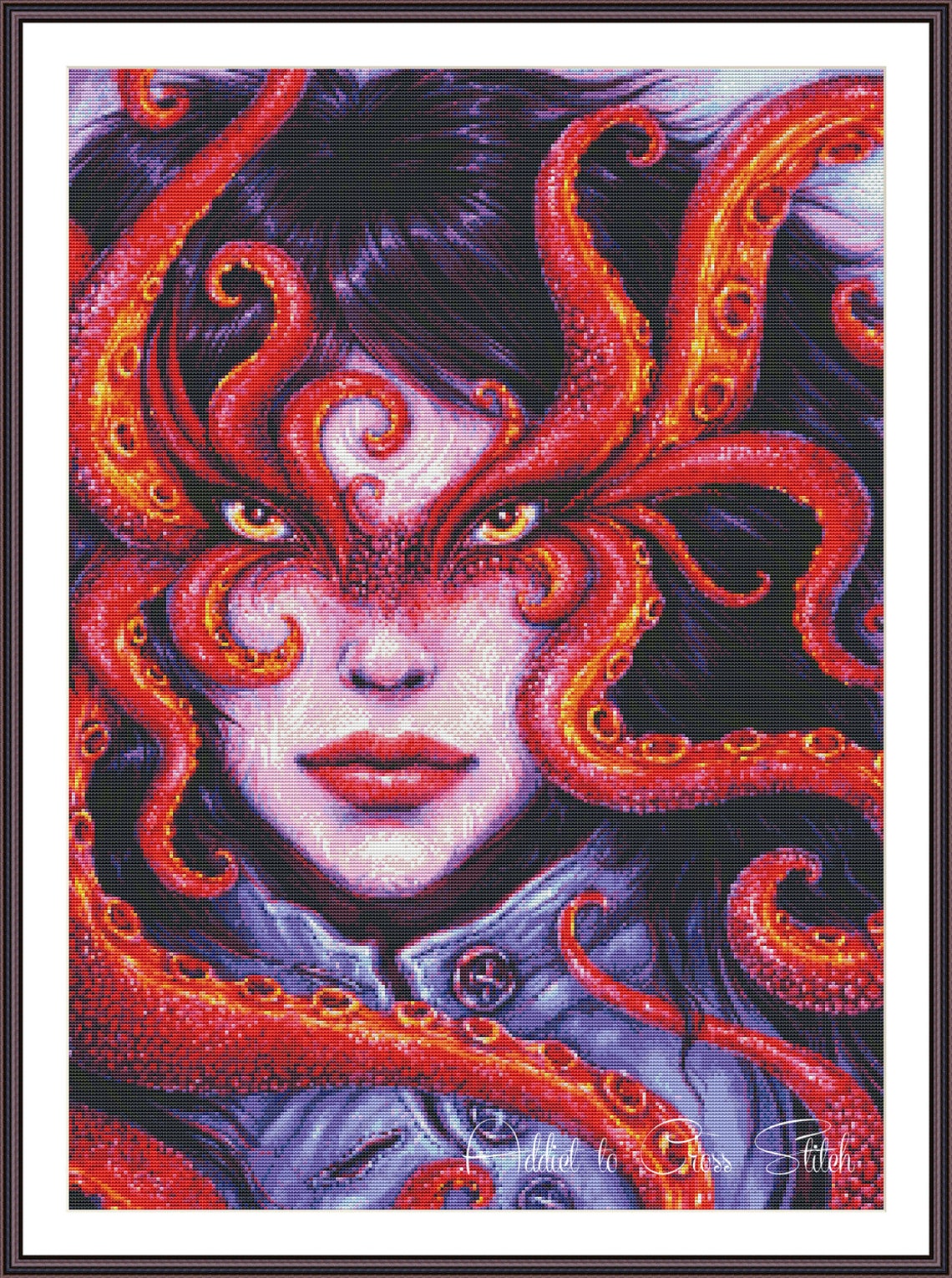 Counted Cross Stitch Pattern Cross Stitch Fantasy Large - Etsy