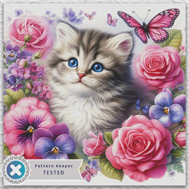 Kitten Stitcher - Etsy
