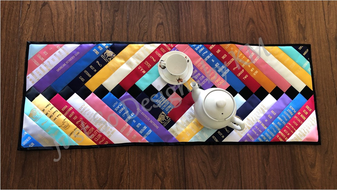Custom Show Ribbon Memory Table Runner - Etsy