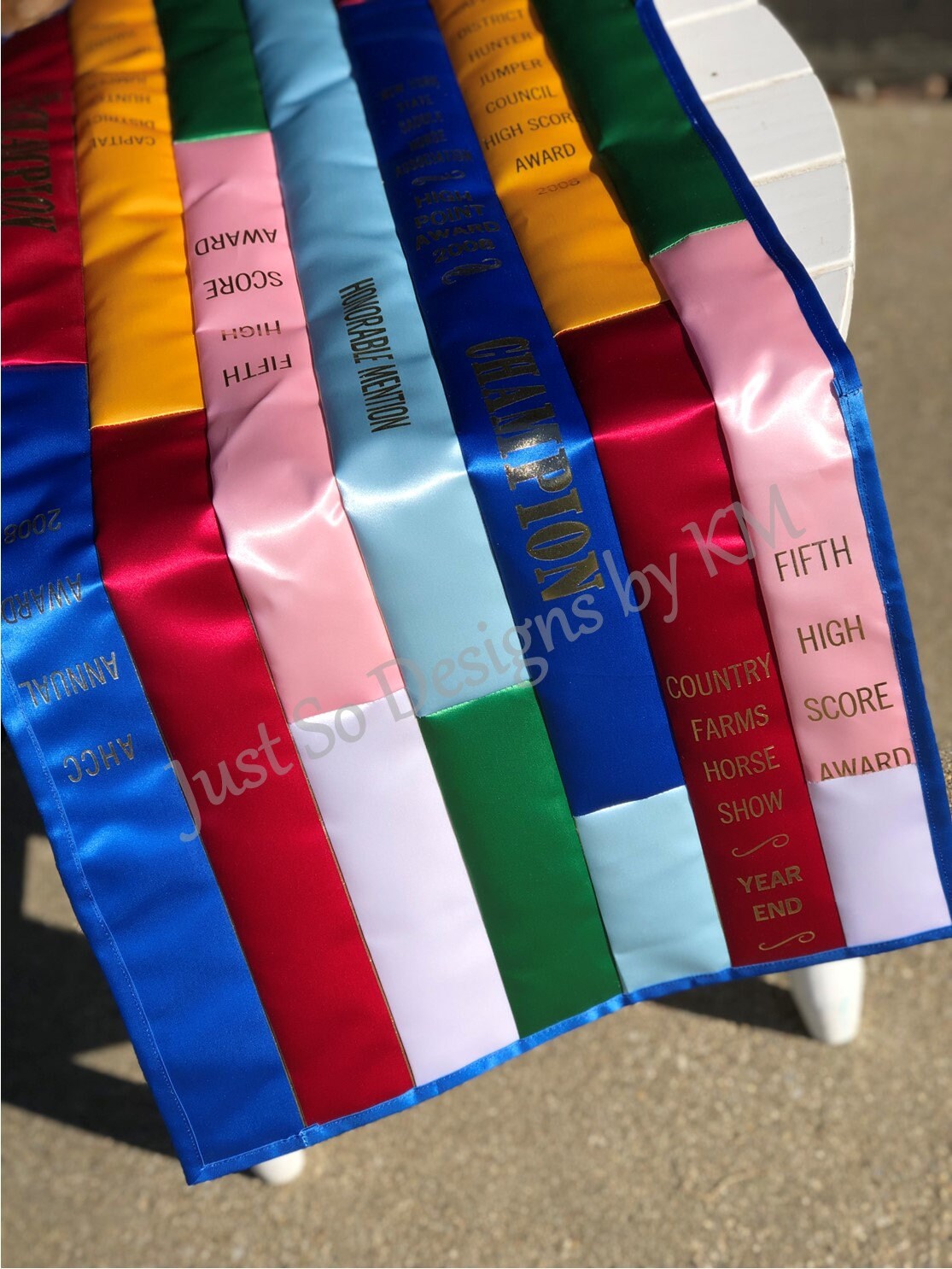 Custom Show Ribbon Memory Table Runner - Etsy